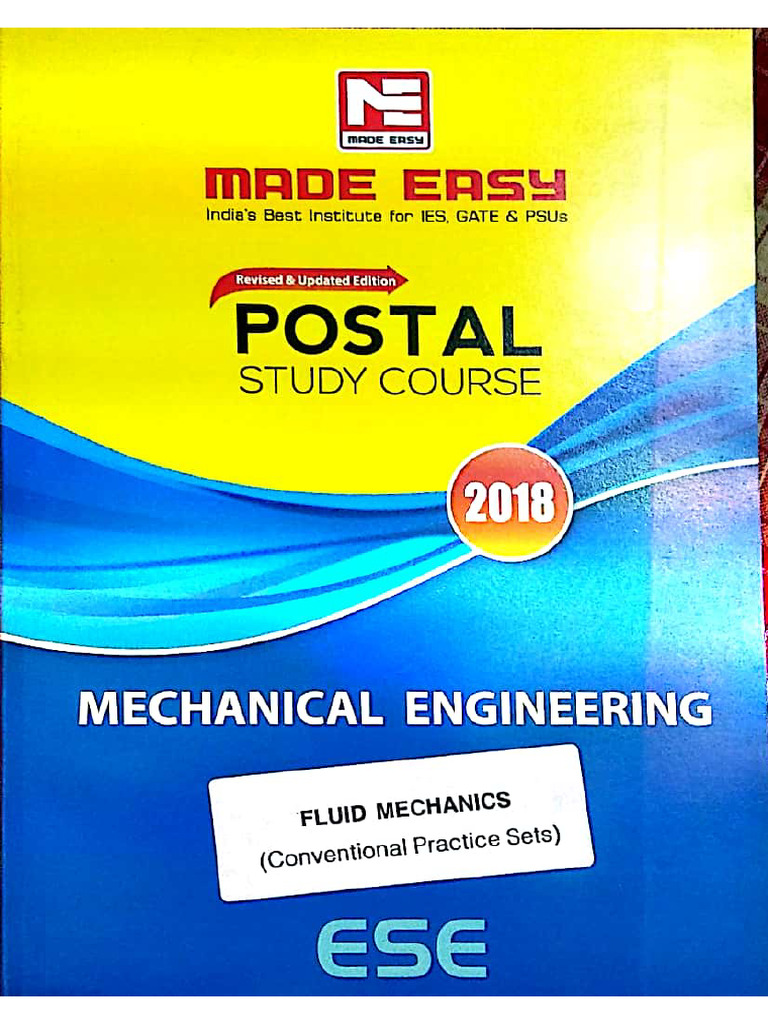 Fluid Mechanics (Conventional Practice Sets) | PDF