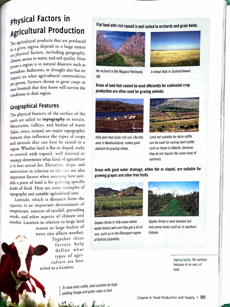 Textbook - Chapter 8 Food Production - Chapter 9 Food Security | PDF ...
