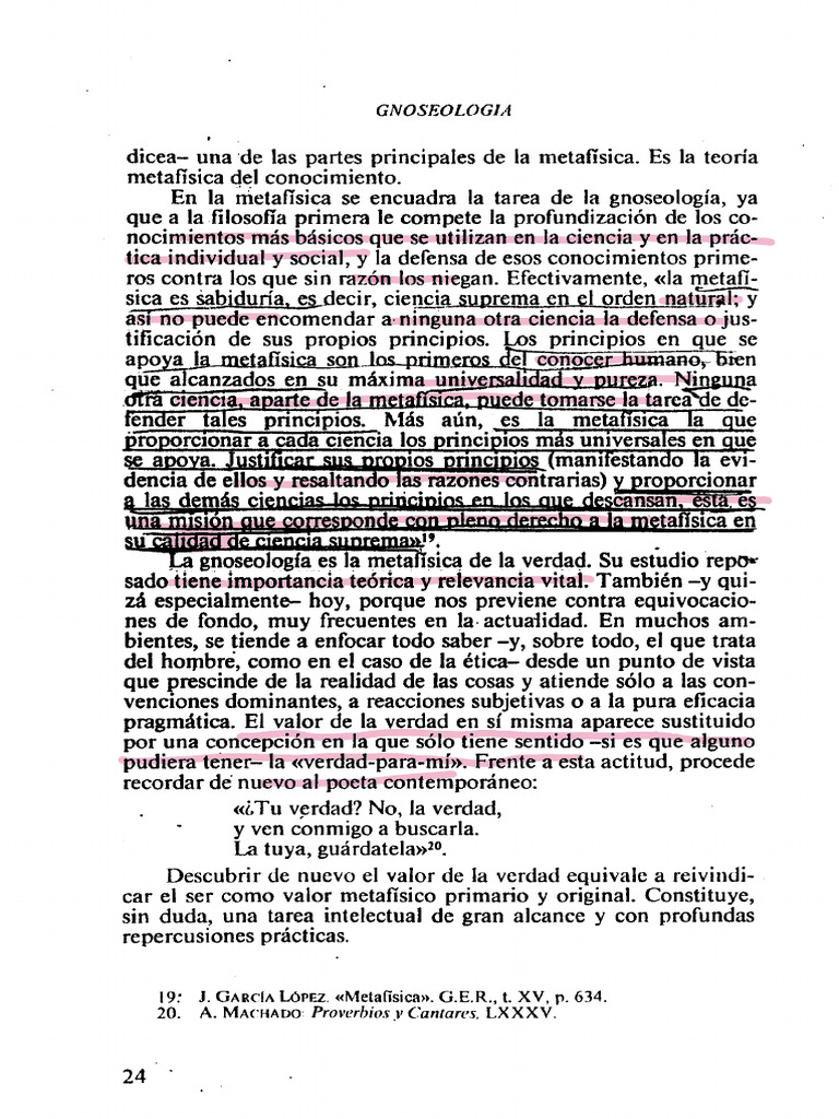 Gnoseologia Alejandro Llano | PDF | Verdad | Comprensión