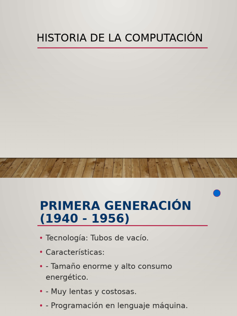 Historia de La Computacion | PDF