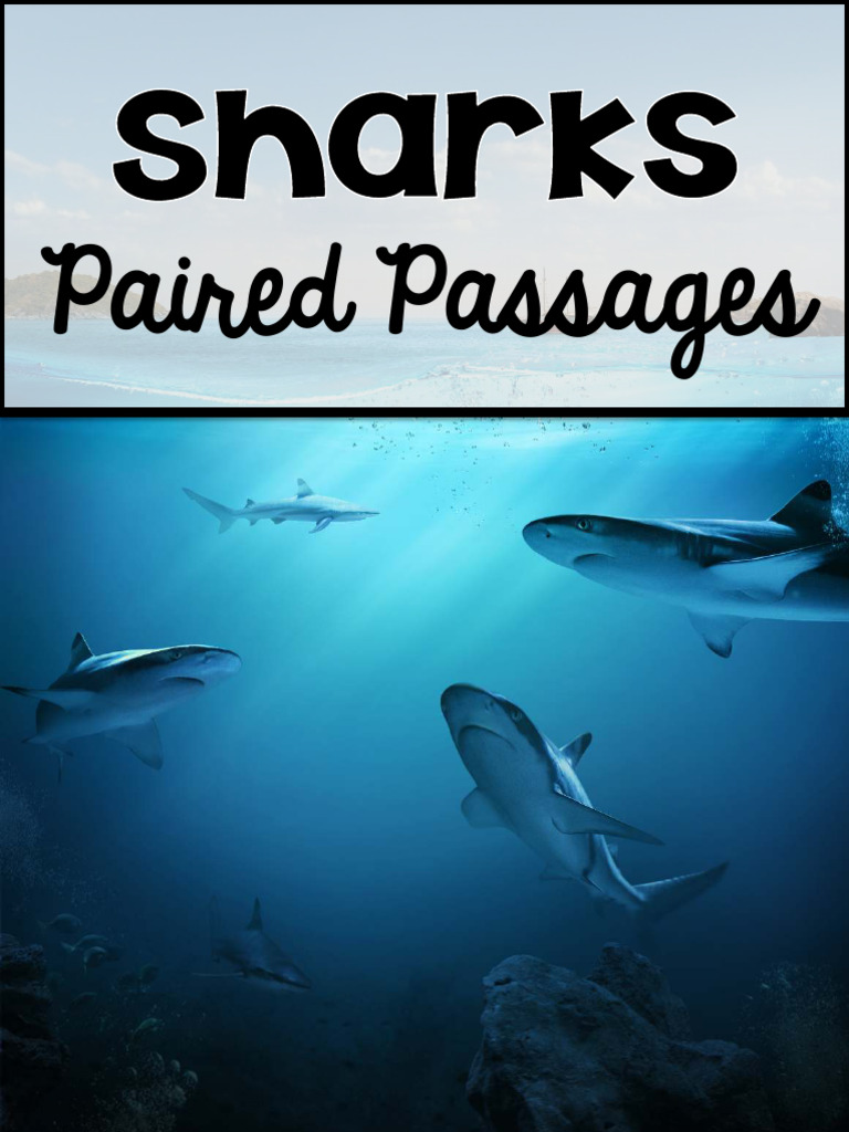 Sharks Paired Passages | PDF | Sharks | Coral Reef