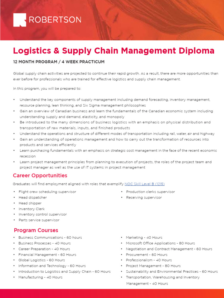 RC - Logistics & Supply Chain Management | PDF | Logistics | Supply Chain Management