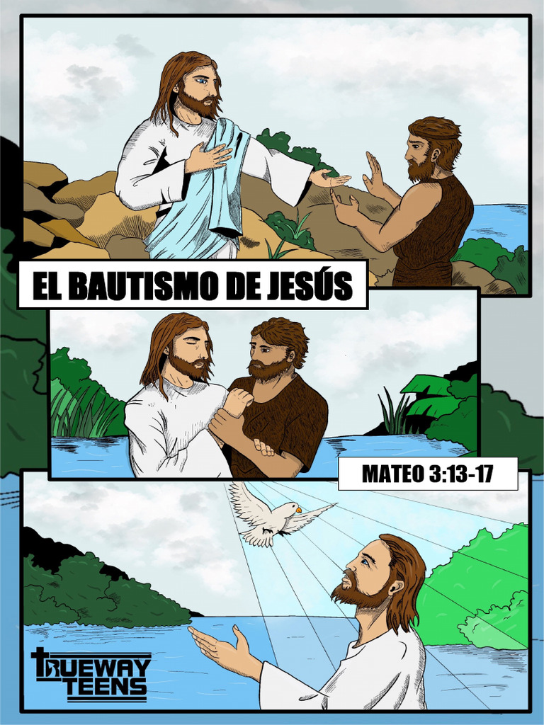 El Bautismo de Jesús: MATEO 3:13-17 | PDF | Jesús | Pecado