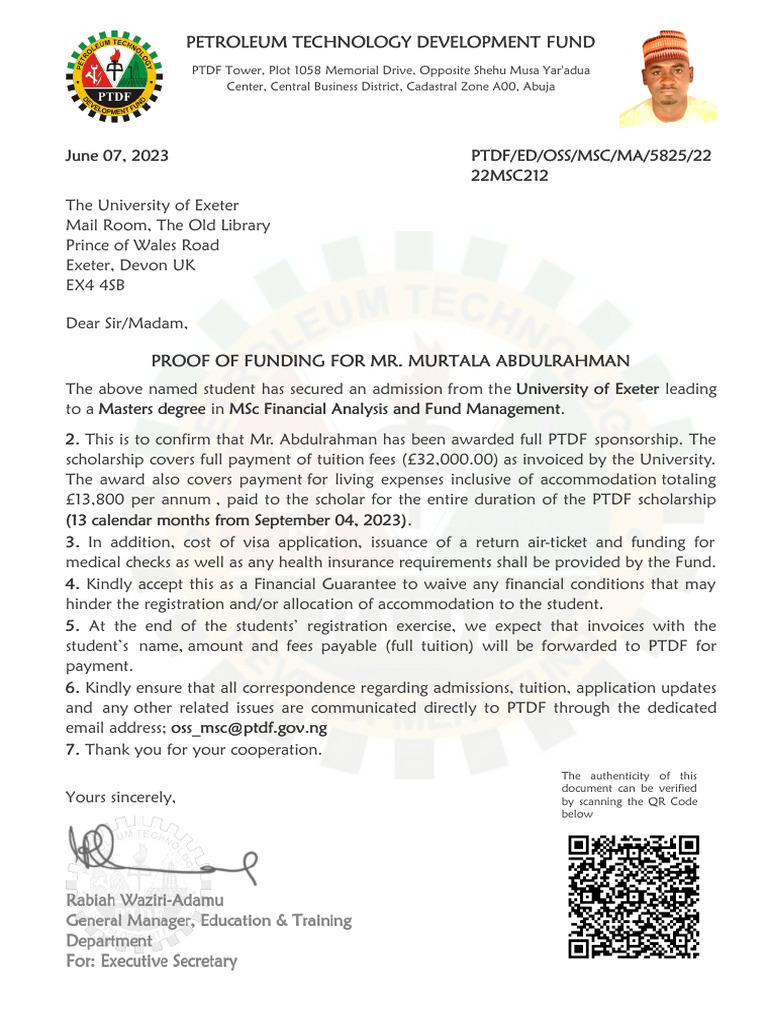 Petroleum Technology Development Petroleum Technology Development Fund ...