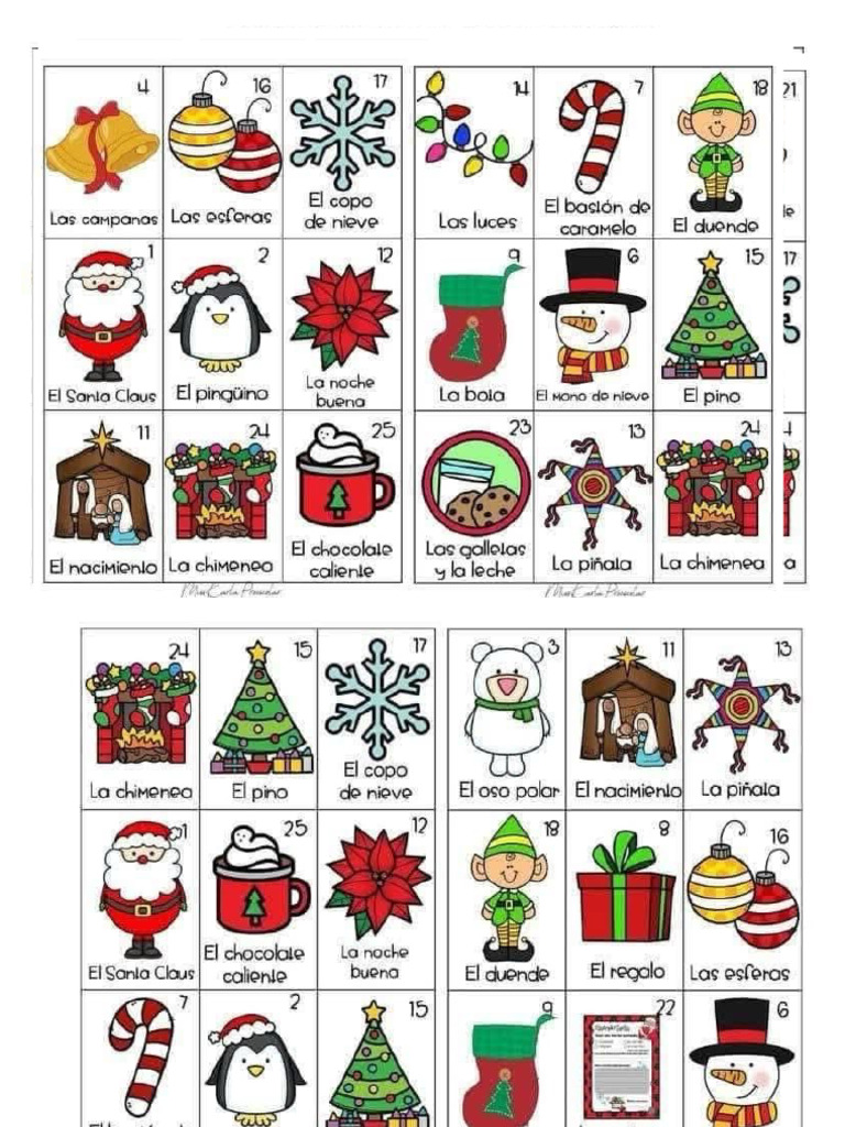 Bingo Navideño | PDF