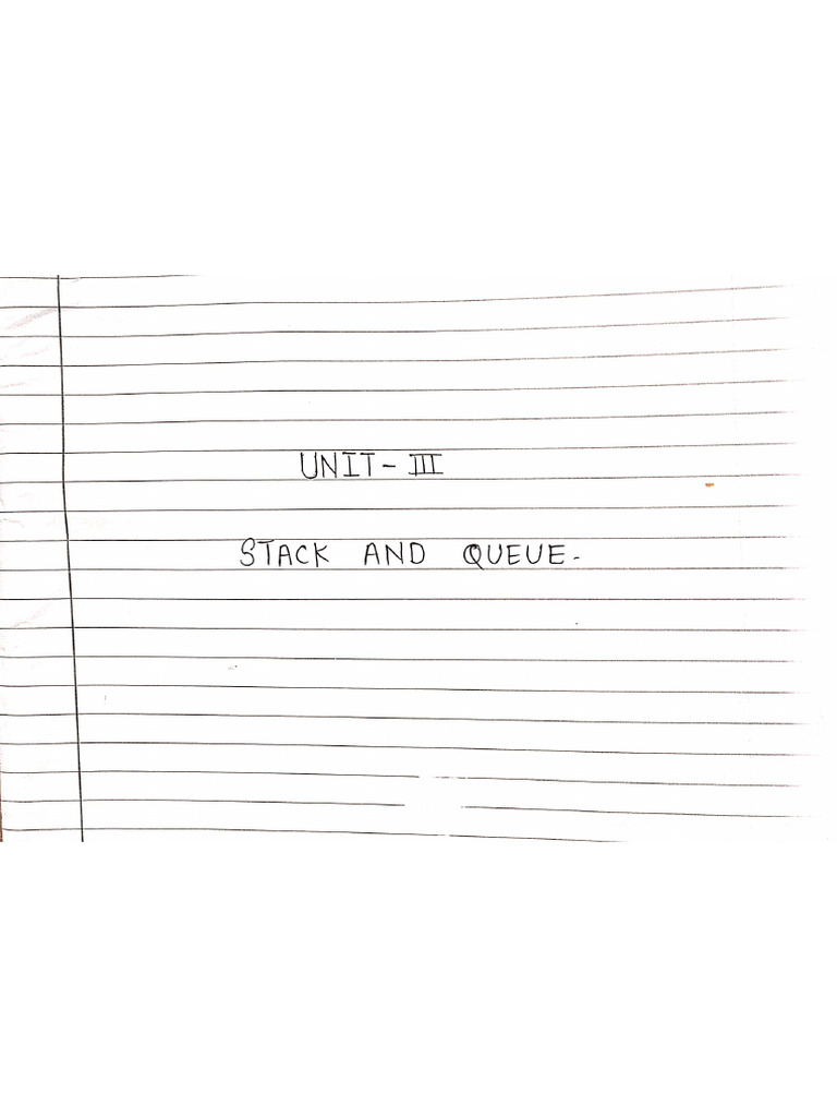 Unit 3 (DSA)_MASTER SOLUTION | PDF