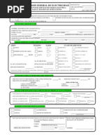 Solicitud De Cambio De Tarifa Cfe Pdf