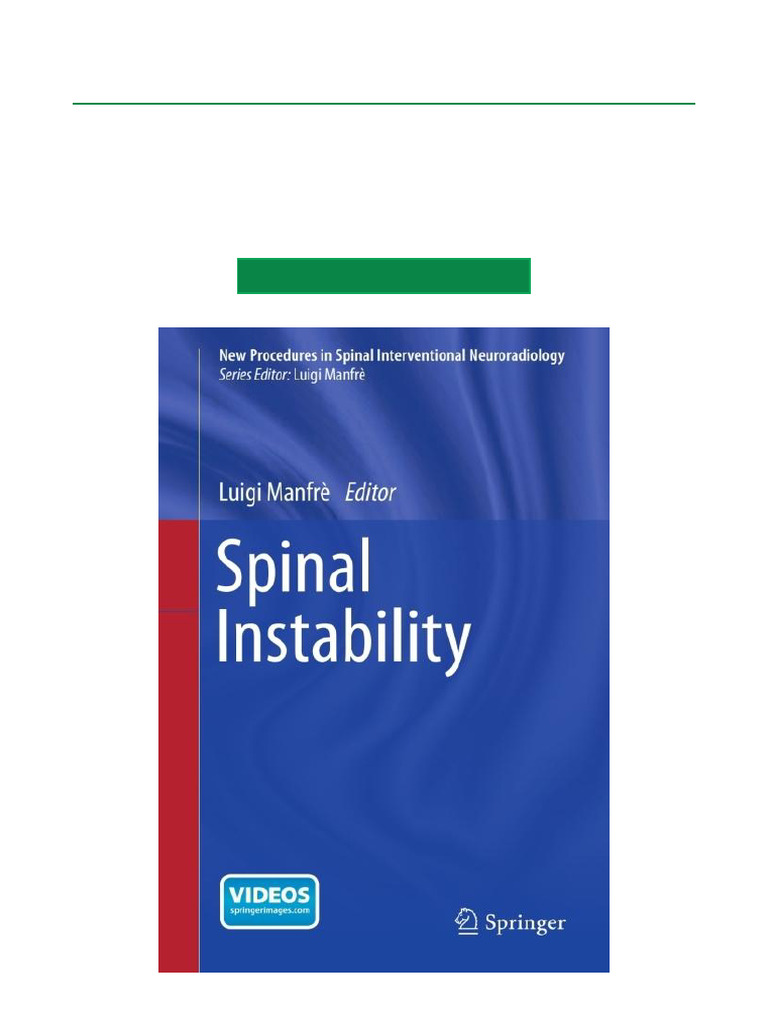 Spinal Instability Google Drive Download | PDF | Vertebra | Vertebral ...