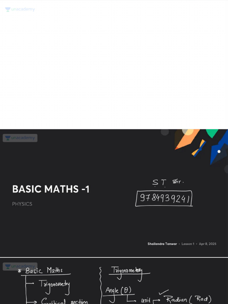 BASIC MATHS 1 With Anno | PDF