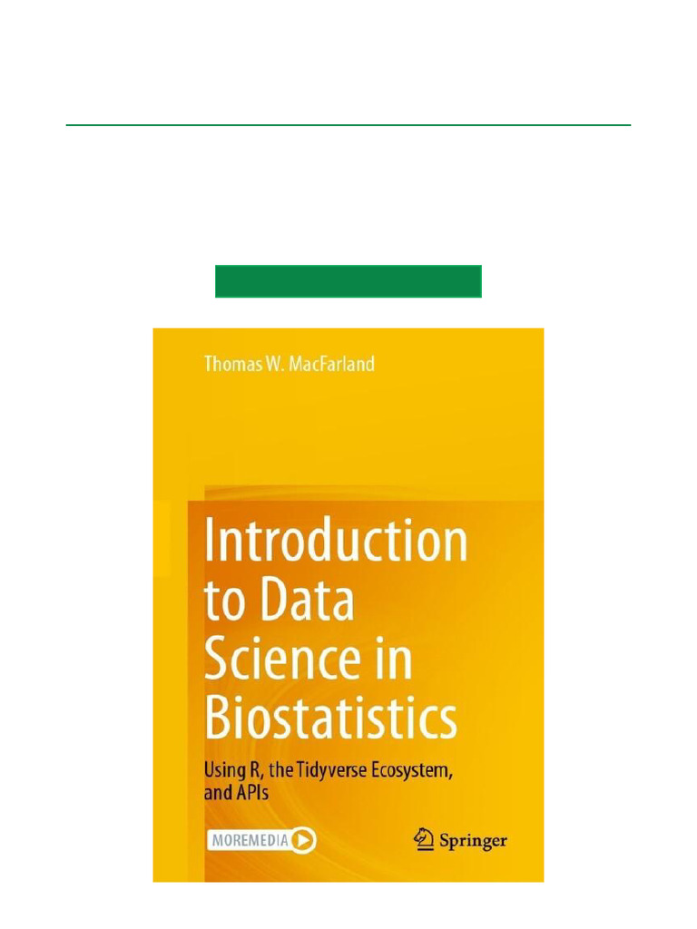 Biostatistics Data Science with R | PDF | Data | Computing