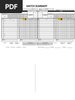 Score Sheet Soccer | PDF