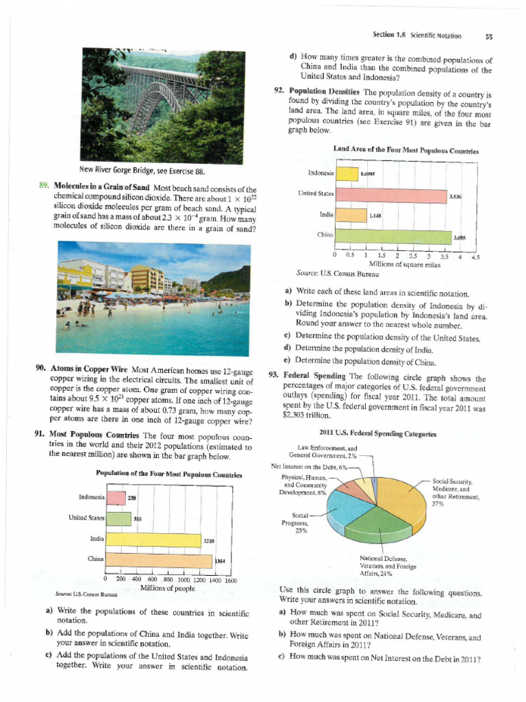 Mate Ejercicios de Repaso | PDF