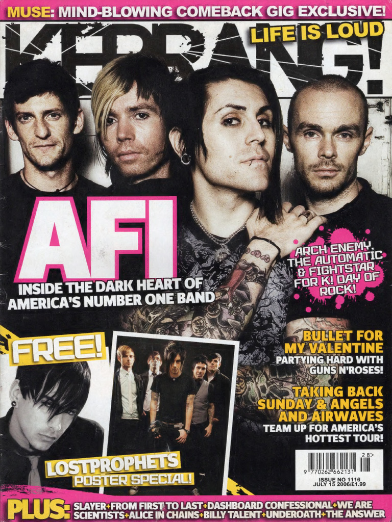 Kerrang Images | PDF | Musical Groups