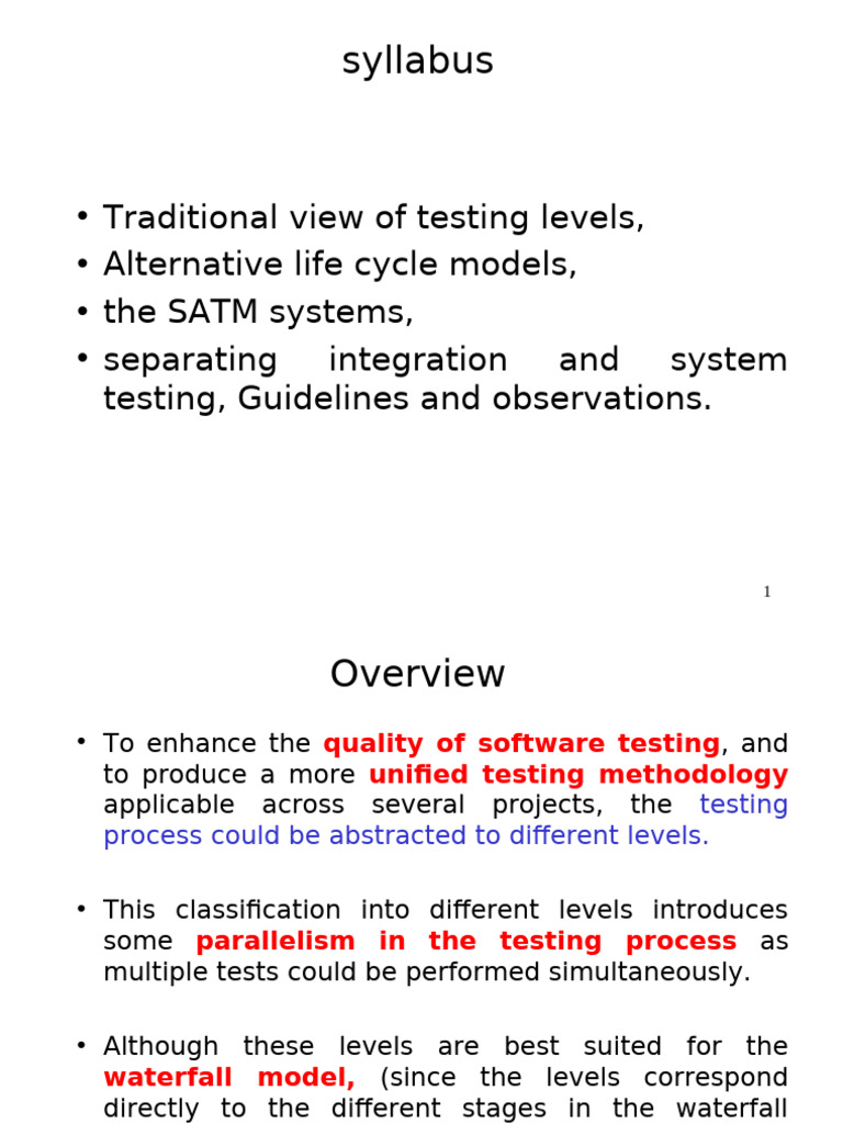 7 Levels & Integration Testin | PDF | Vertex (Graph Theory) | Computer ...