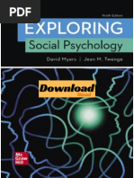 Social Psychology 12th Edition Overview | PDF | Thought | Social Psychology