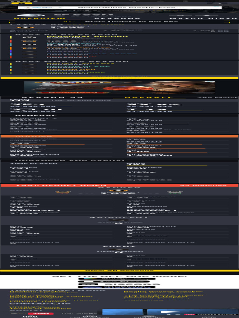 R6Tracker - EF DOOM - Rainbow Six Siege Player Stats | PDF