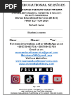 Mathematics Scenario Questions | PDF | Area | Cakes