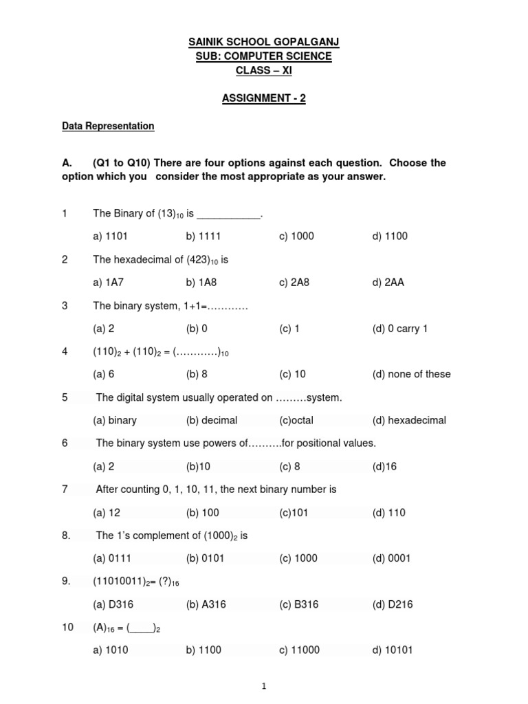 Data Representation | PDF | Character Encoding | Computer Data