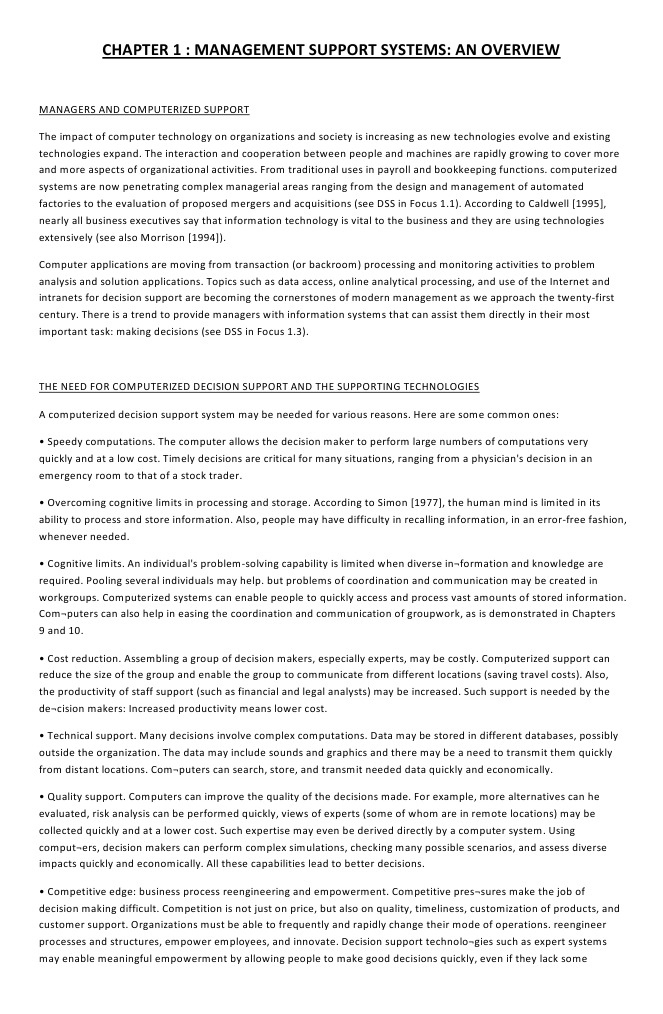 DSS Material | PDF | Decision Support System | Databases