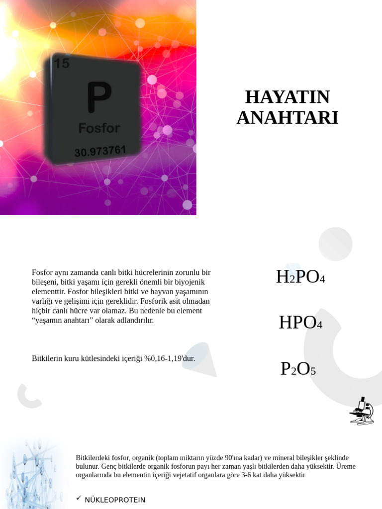 Fosfor Sunum | PDF