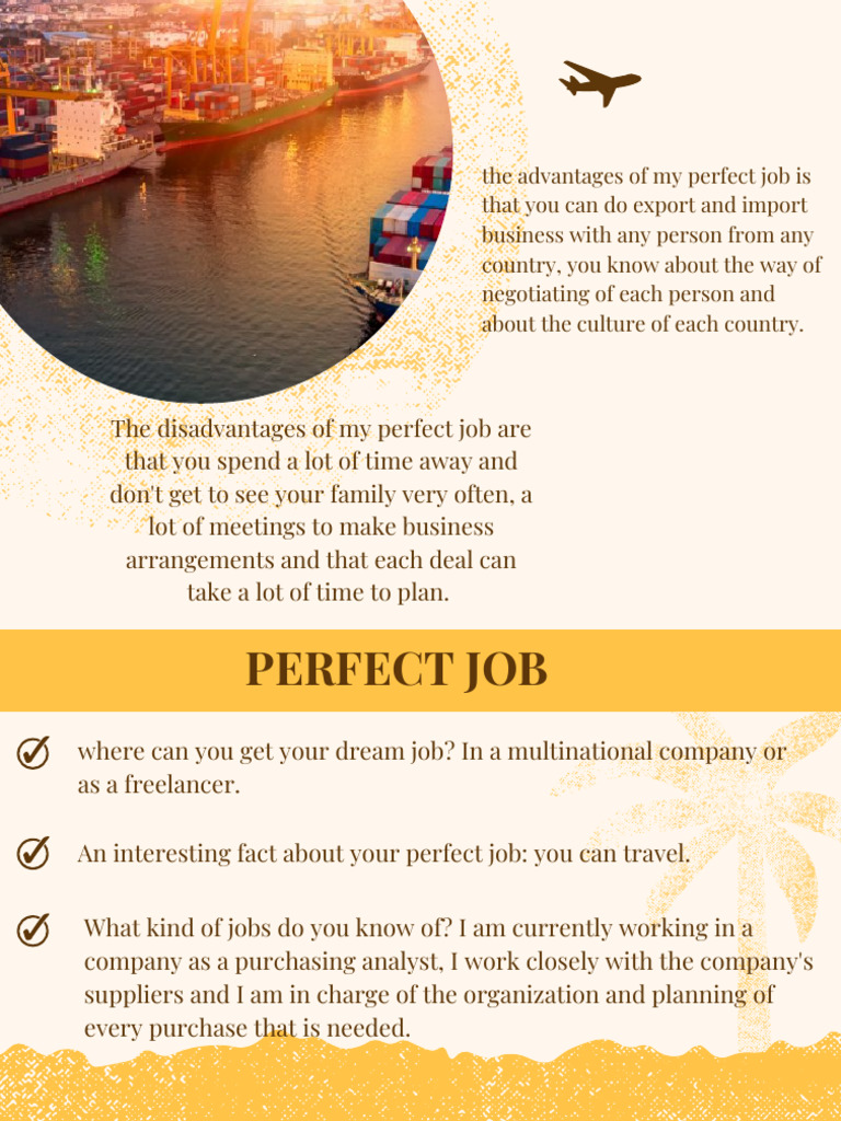 Perfect Job | PDF