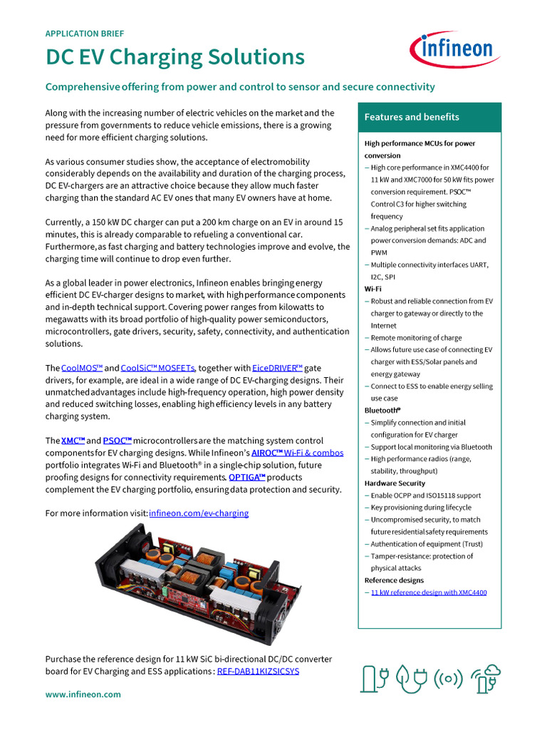 Infineon-DC EV Charging Solutions Application Brief-ApplicationBrief ...