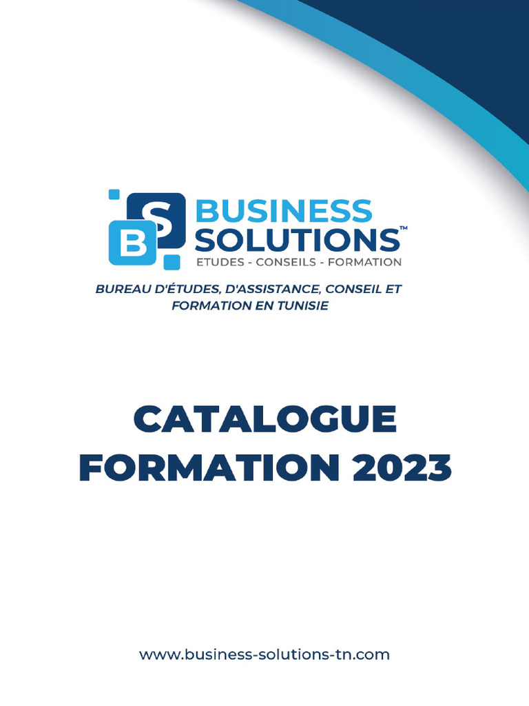 Catalogue de Formation 2023 | PDF
