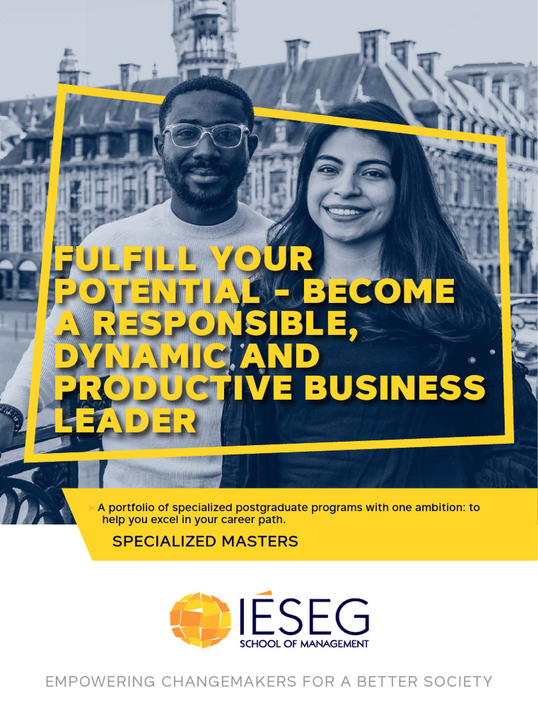 IESEG-SpecializedMasters-en | PDF | Academic Degree | Fashion
