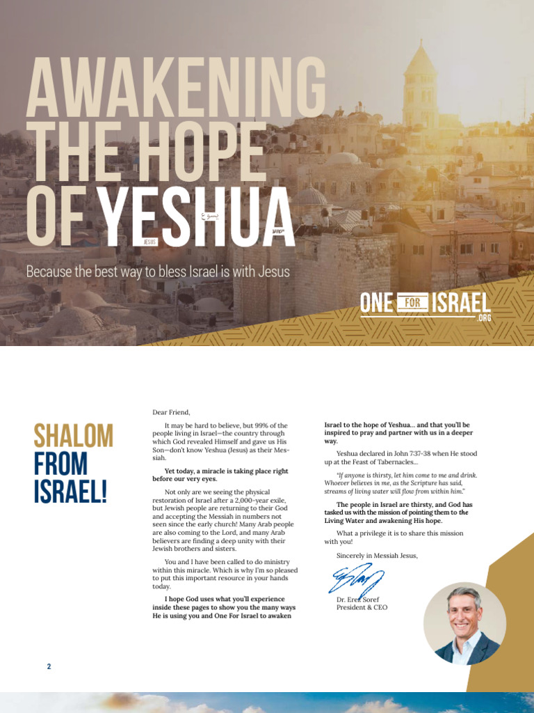 Awakening The Hope of Yeshua | PDF | Jesus | Israel