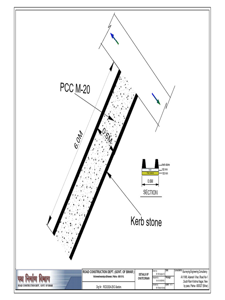 Chute Drain Design Details | PDF