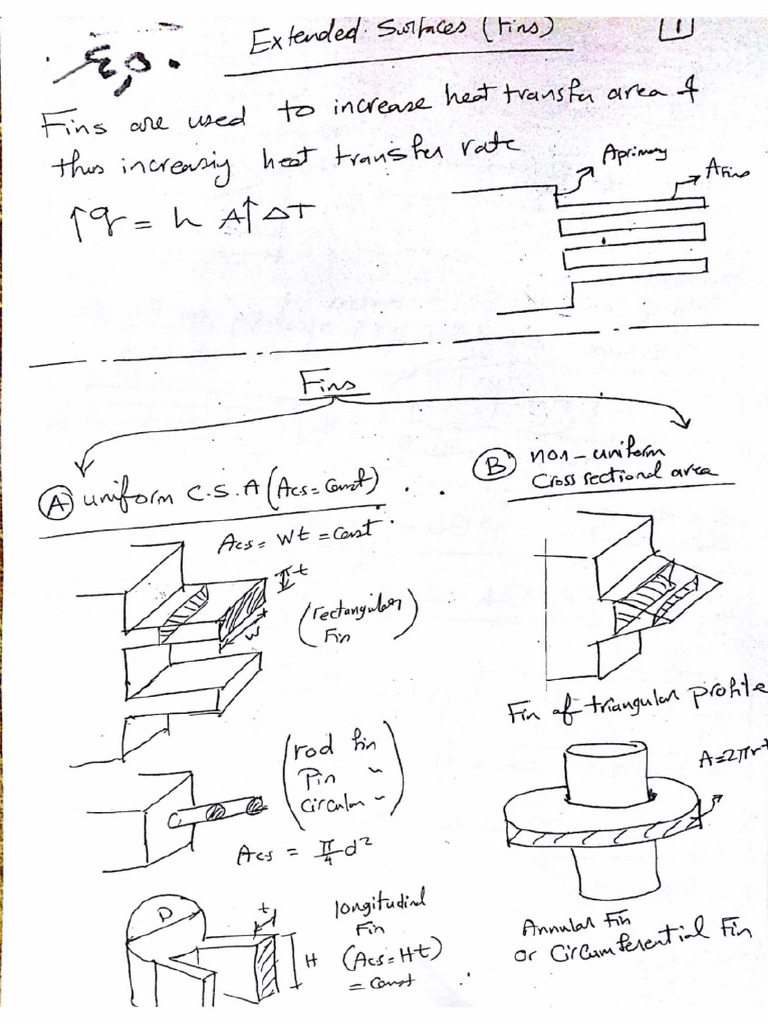 Heat - Mass Transfer - Sheet 3 - Solutions | PDF