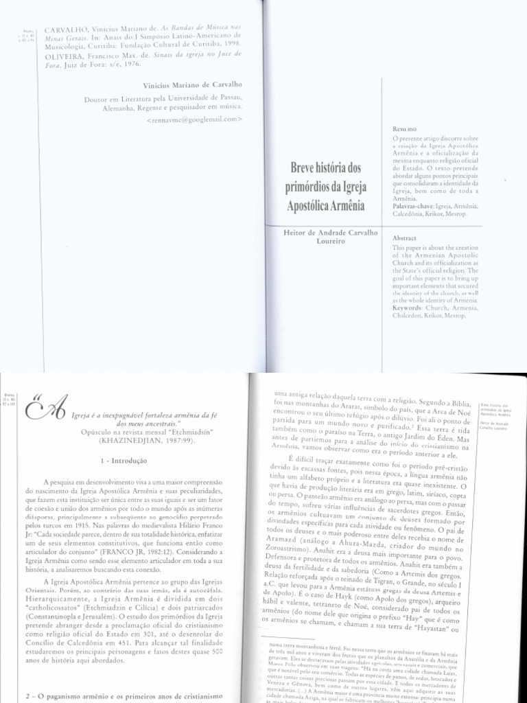 Breve_historia_dos_primordios_da_Igreja | PDF