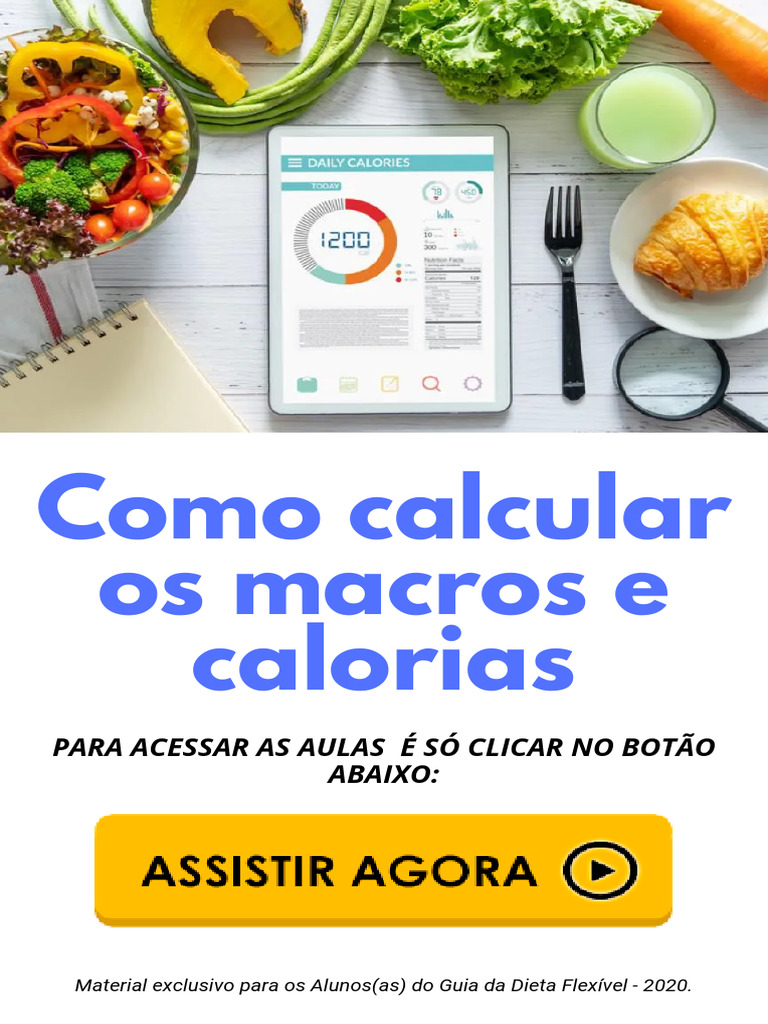 Como Calcular Os Seus Macros | PDF