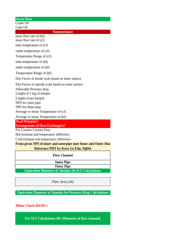 PHT Assignment#2 Final Excel Sheet | PDF | Turbulence | Viscosity