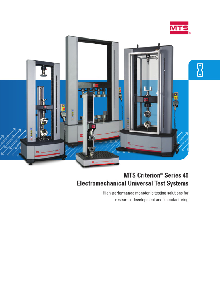 Mts Criterion Test System Brochure | PDF | Length
