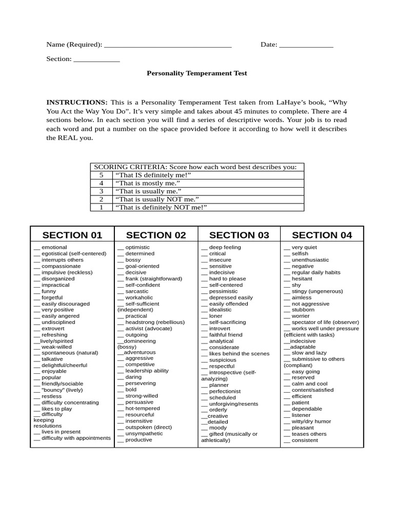 QUESTIONNAIRE | PDF | Emotions | Psychological Theories