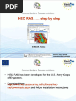 Tutorial Hec Ras | PDF | Flood | Hydrology