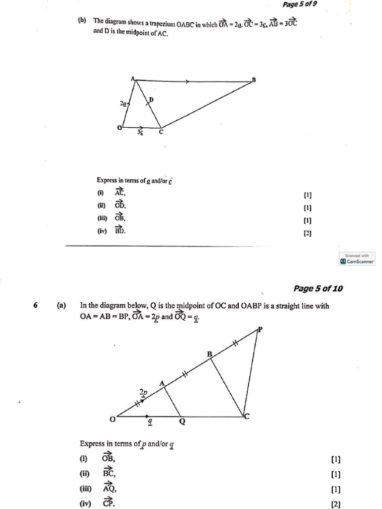 Vector Geometry | PDF