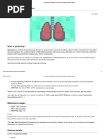 Spirometry Interpretation Guide | PDF | Respiratory Diseases | Lung