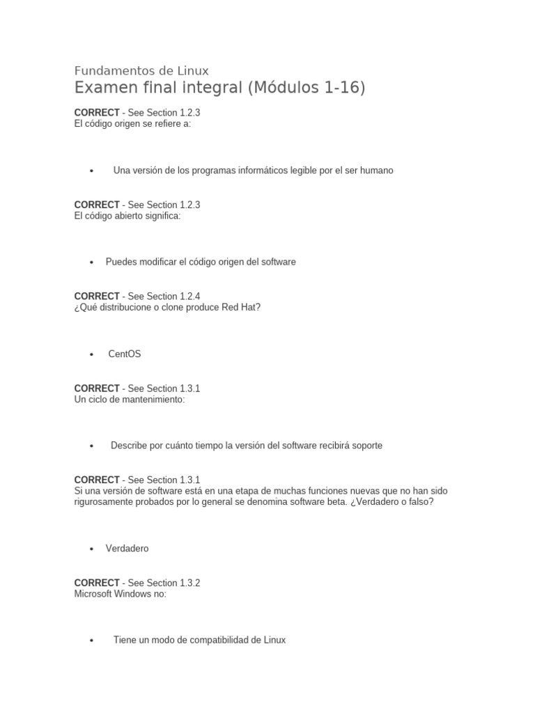 Fundamentos de Linux | PDF