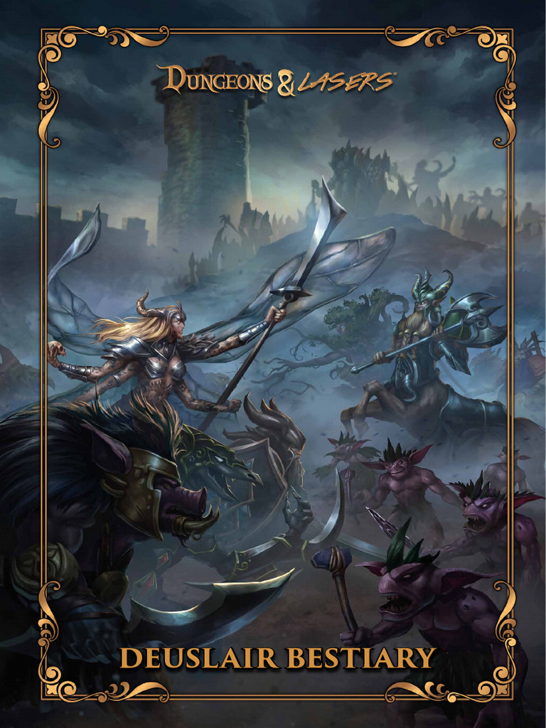 D&L Bestiary Book en | PDF | Elves