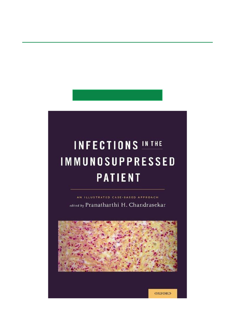 Infections in Immunosuppressed Patients | PDF | Chemotherapy | Health Care