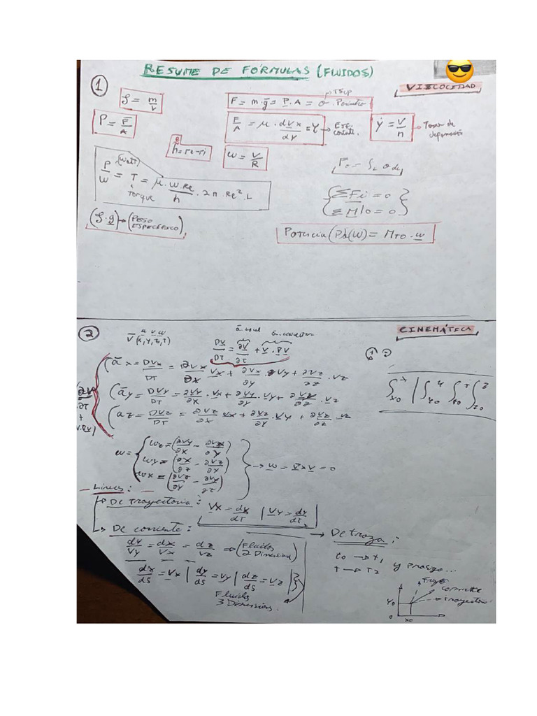 Resumen de Fórmulas FL | PDF