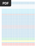 Teste de Impressão Colorida e Frontal | PDF