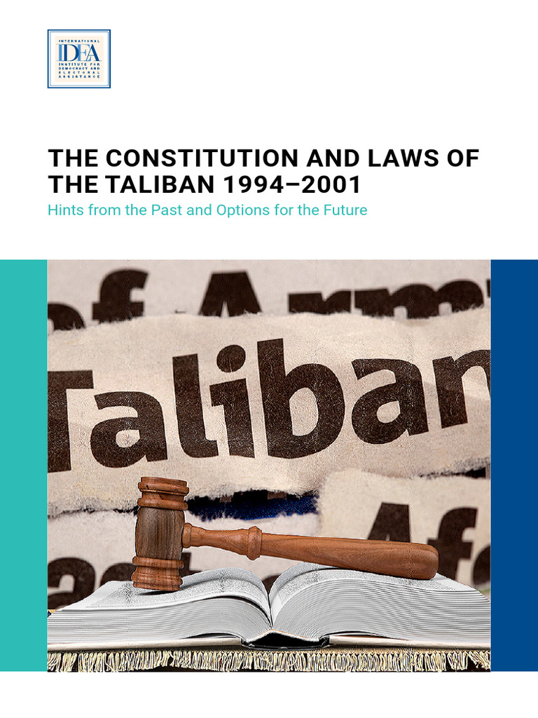 The Constitution and Laws of The Taliban 1994 2001 Hints From The | PDF ...