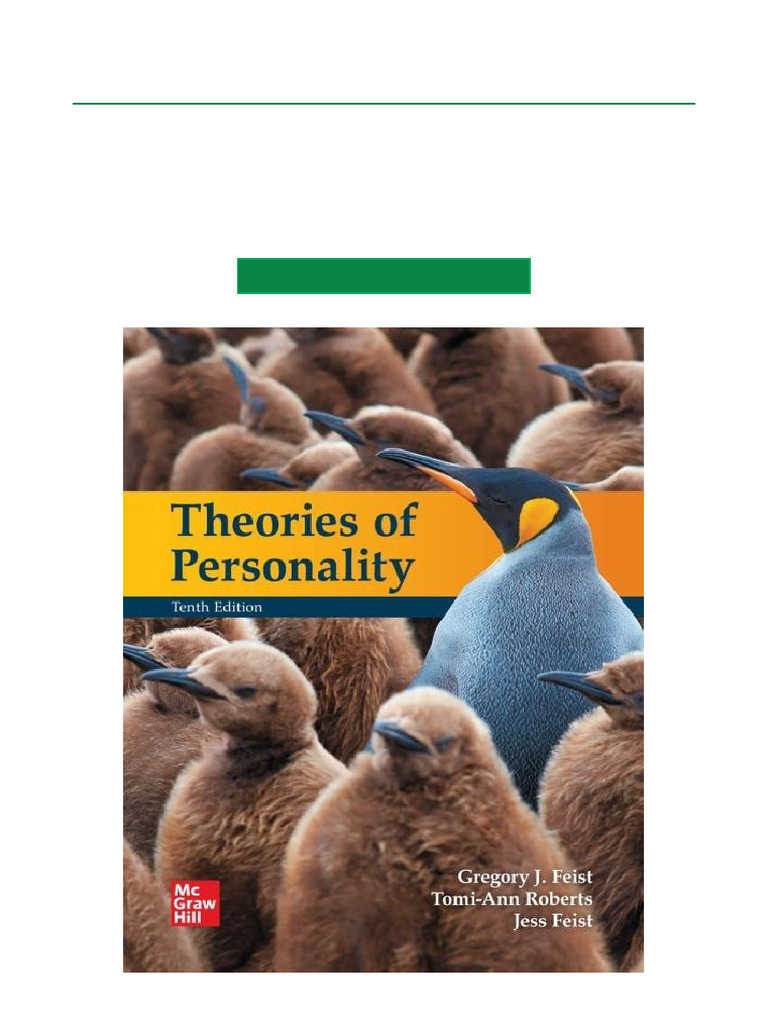 Theories of Personality 10th Edition Secure Download | PDF | Object Relations Theory ...
