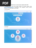 Petunjuk Aktivasi MFA OTP Dan SIPANTAS Kab Gresik | PDF