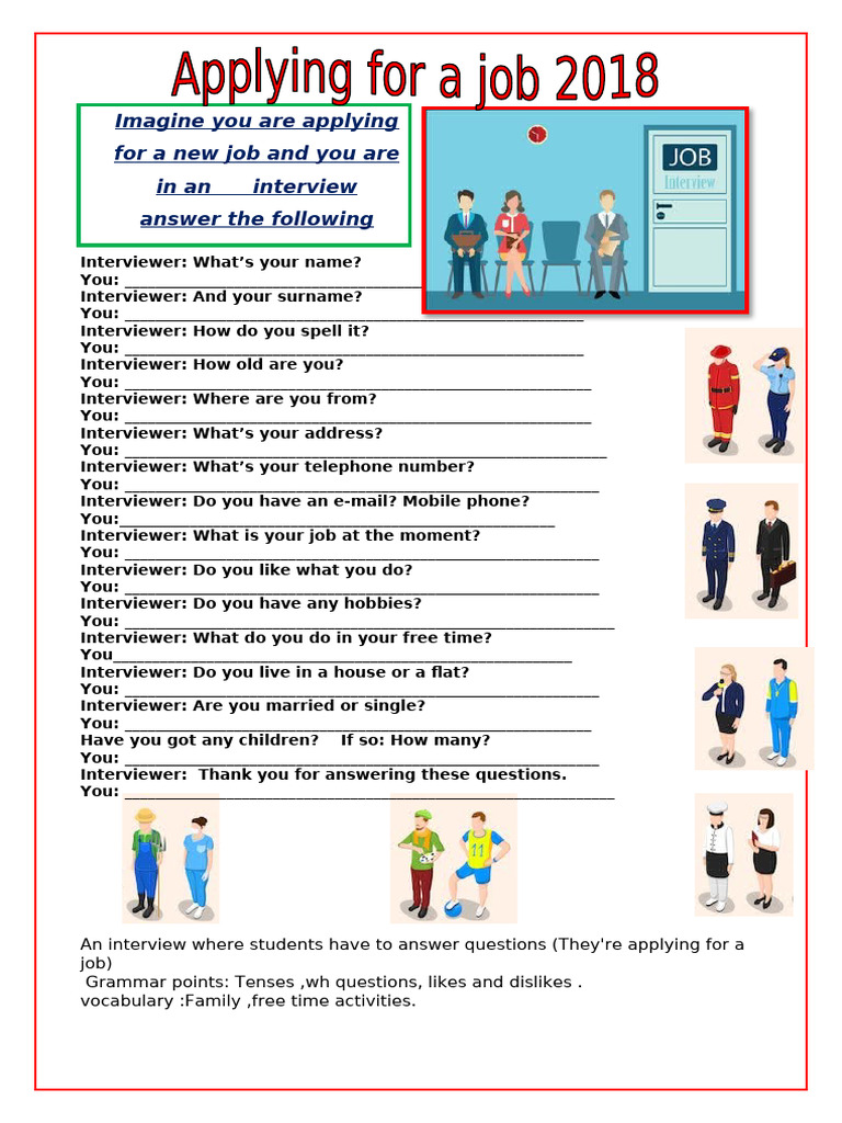 Applying For A Job 2018 | PDF