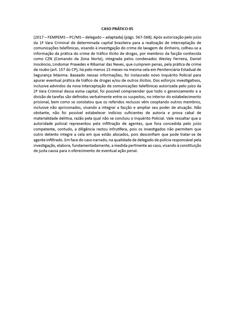 20250210_Caso Prático 05 | PDF