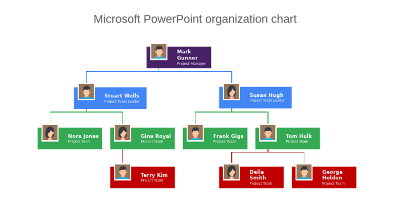 46346-Microsoft Powerpoint Organization Chart | PDF